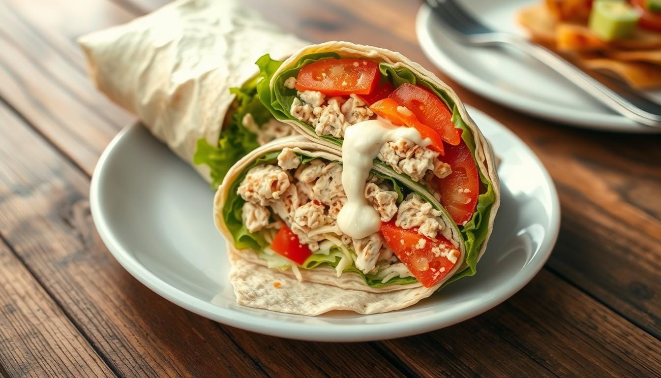 How to make a simple tuna wrap at home / beast recipe 07